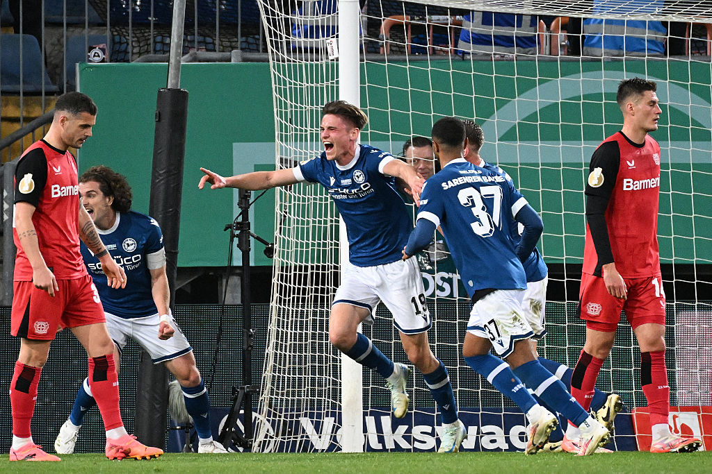 Arminia are latest giant slayers in German cup