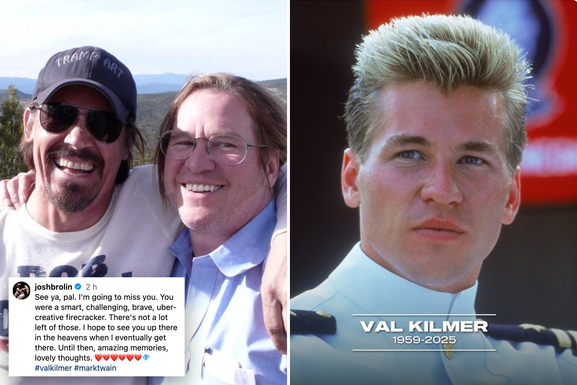Val Kilmer mourned by Hollywood stars Josh Brolin, Michael Mann, more ...