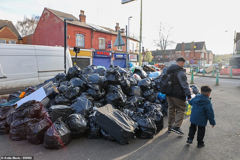 UK city overrun by giant rats amid escalating bin strike crisis