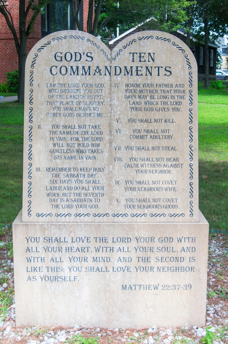 Ten Commandments monument at the Capitol will remind us of our moral ...
