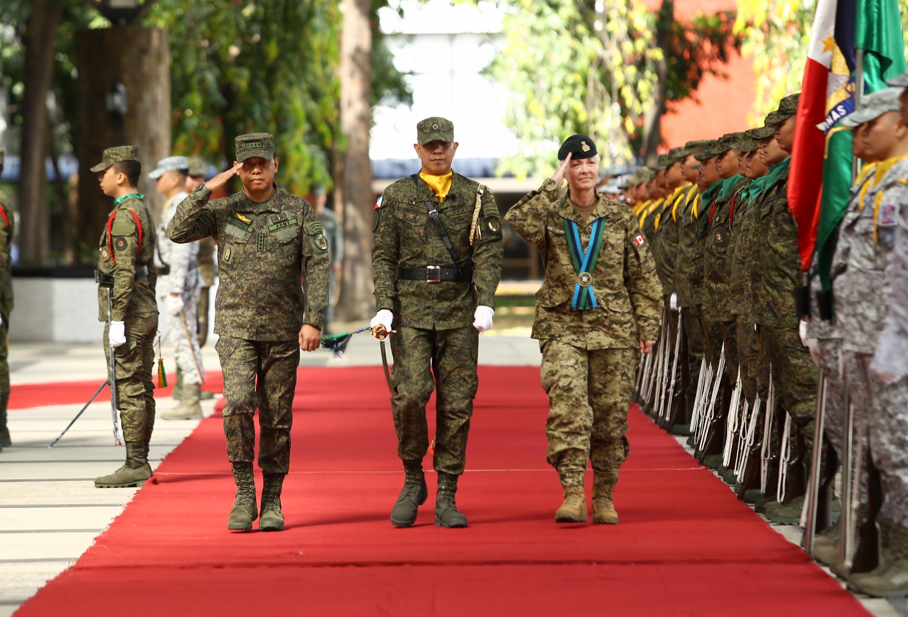 Canadian military chief Carignan visits PH