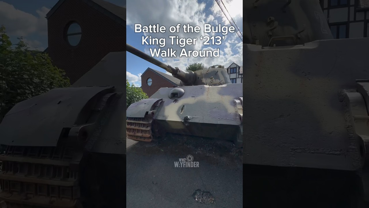 King Tiger in the Battle of the Bulge 1944