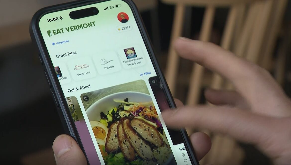 New app finds Vermont culinary hot spots