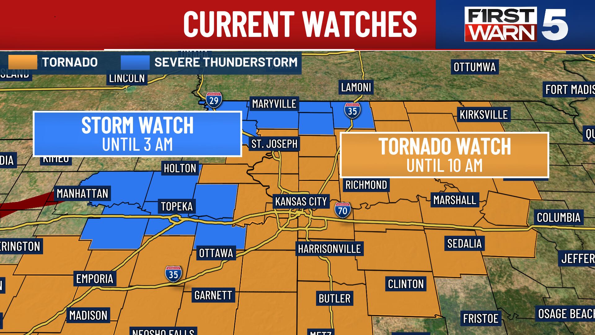 FIRST WARN WEATHER DAY: Damaging winds & hail main threats, storms ...