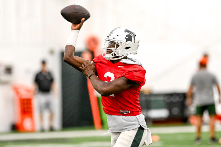 Aidan Chiles using Michigan State football's 'wake-up call' as fuel for ...