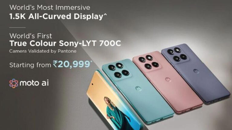 Motorola Edge 60 Fusion with MediaTek Dimensity 7400 processor launched ...