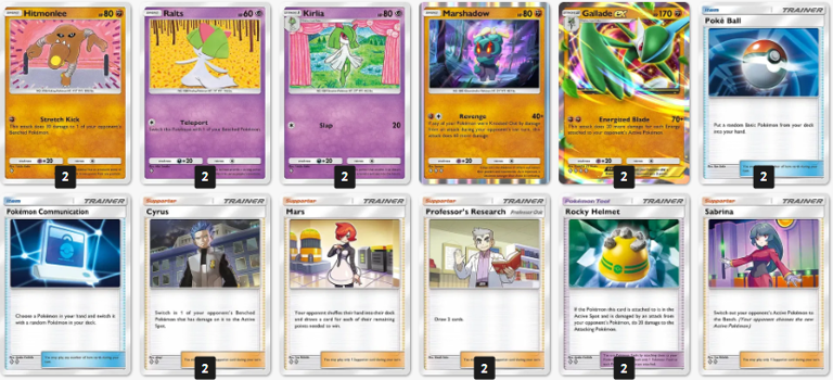 Melhor deck com Gallade EX | Pokémon TCG Pocket