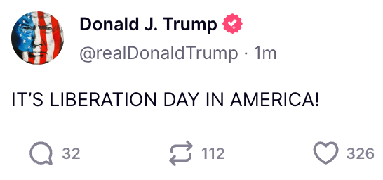 Trump ‘Liberation Day’ live: President set to unveil secret tariff plan ...