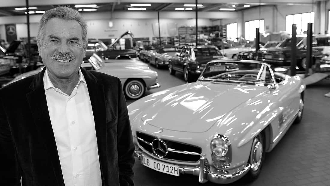 Klaus Kienle ist tot: Weltbekannter Mercedes-Restaurator verstorben