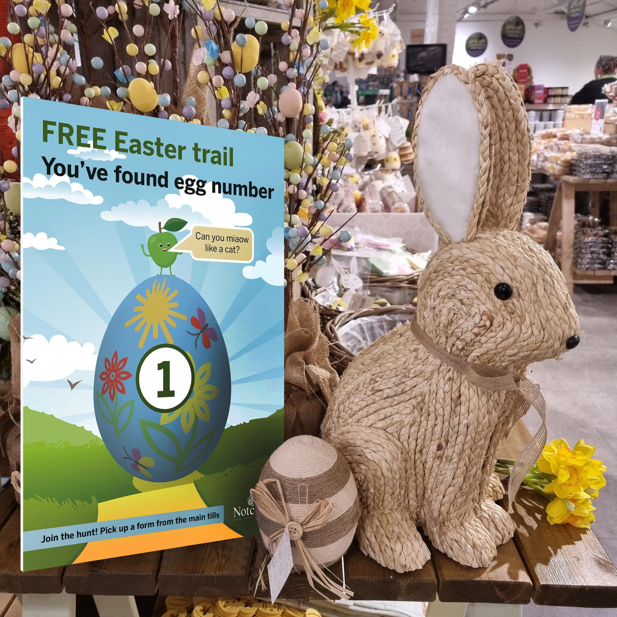 Notcutts Garden Centres launch egg-citing Easter Trail for families