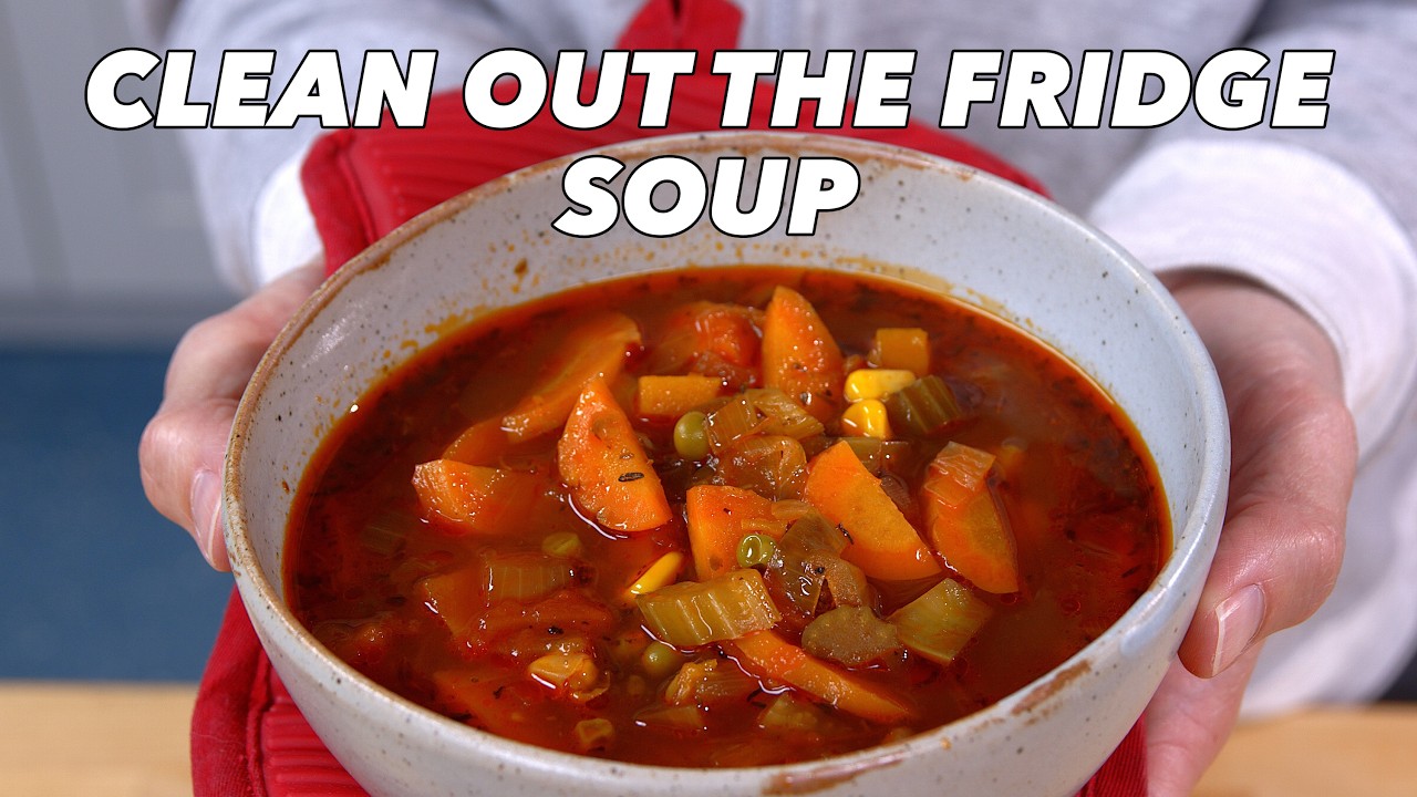 Tasty! Clean Out The Fridge Soup Recipe - Glen And Friends Cooking