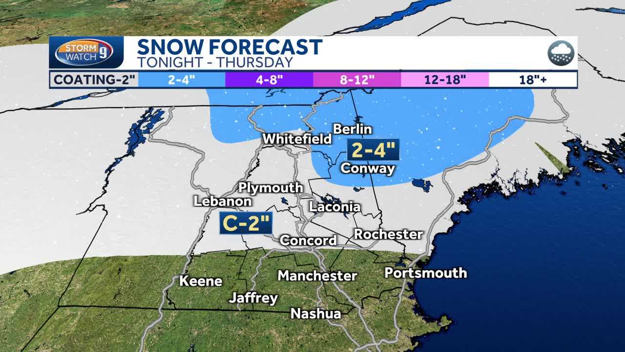 Snow, wintry mix, rain expected Wednesday night, Thursday morning ...
