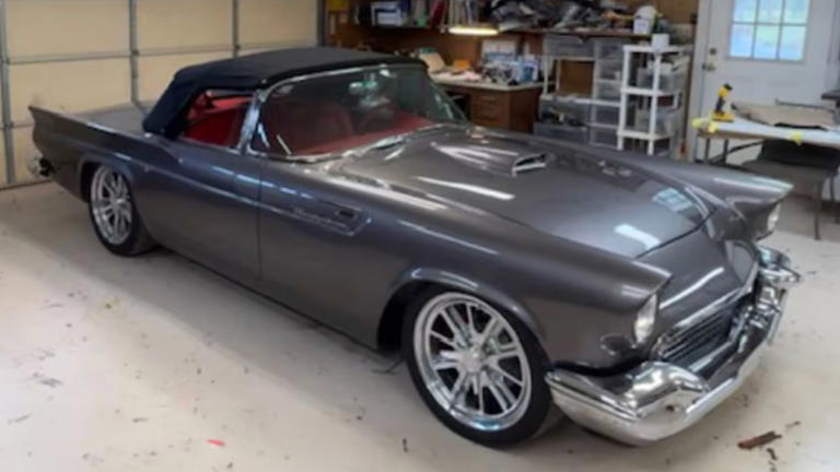 Restomod 1957 Ford Thunderbird Blends Classic Elegance With Modern ...