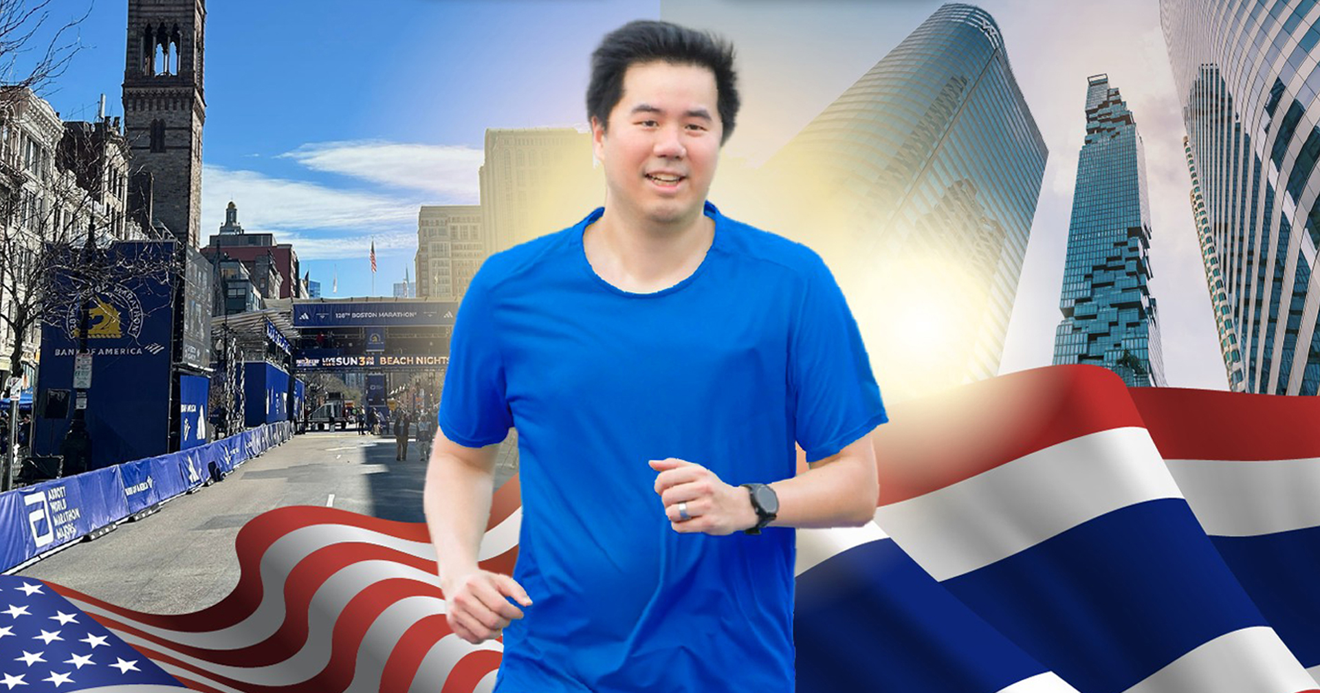 “หมอคิด” ซีอีโอ Rise วิ่งระดมทุนเพื่อเด็กไทย-สหรัฐฯ ใน Boston Marathon ...