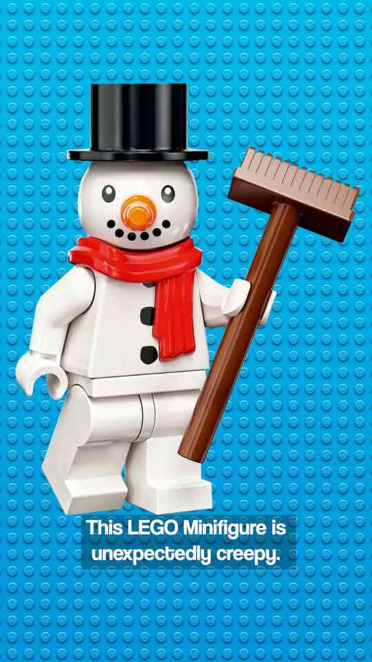 This LEGO Minifigure is Pretty Creepy...