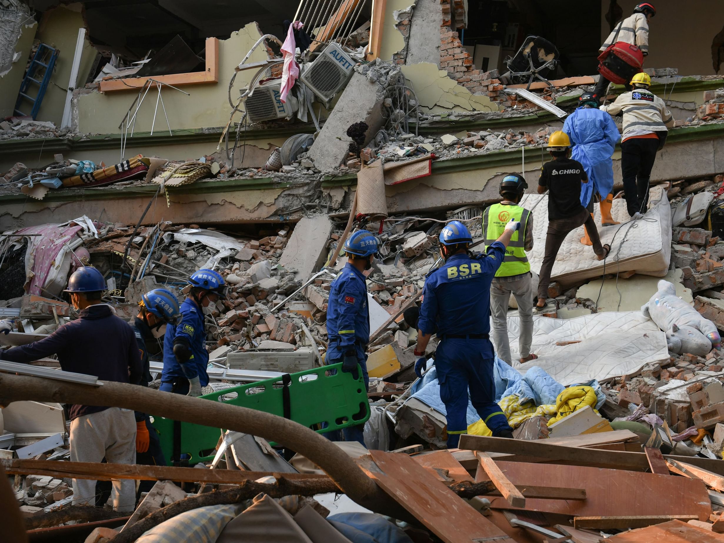 Myanmar earthquake death toll rises to 2,886