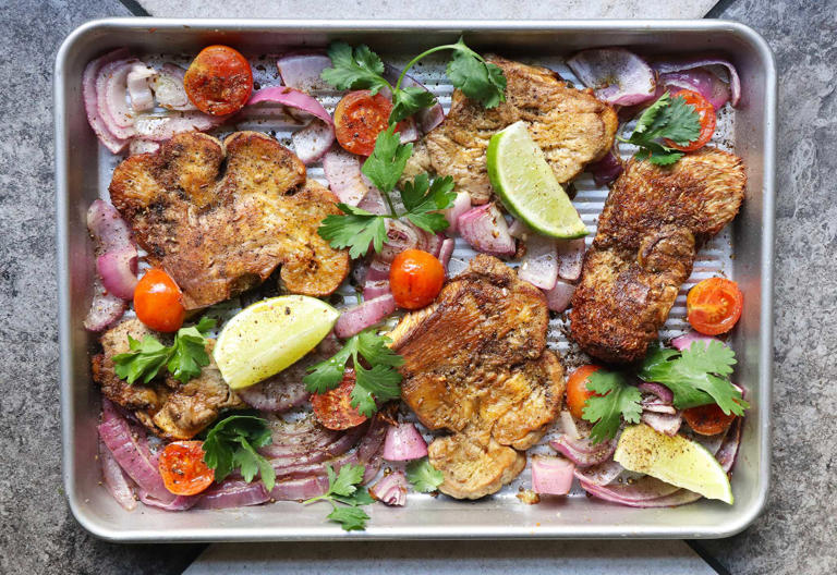 This lion's mane mushroom roast is easy to make, and delicious