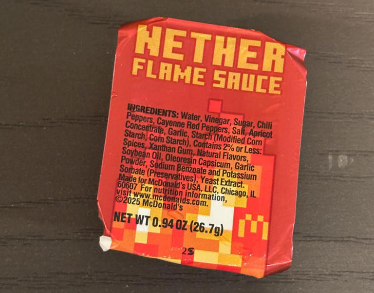 Review: McDonald's Minecraft Meals Feature The Hottest Nugget Sauce We ...