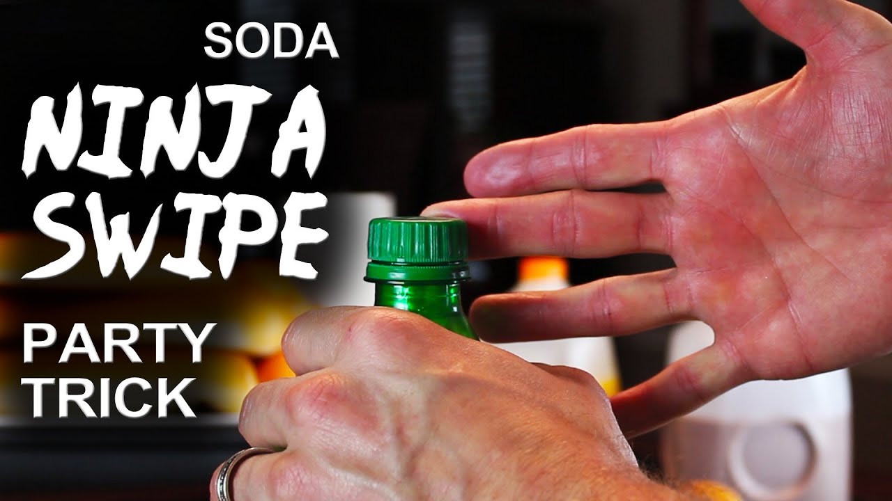 Soda Bottle BlasterMaster the Soda Ninja Swipe