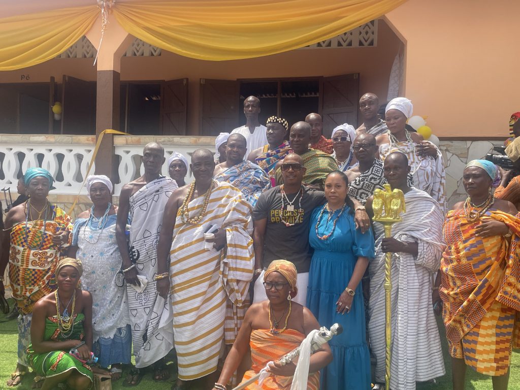 Ja Rule inaugurates six-unit classroom block at Nuaso