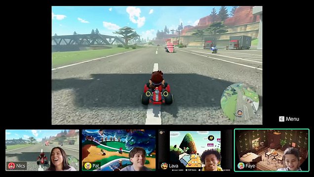 Nintendo announces GameChat for the Switch 2