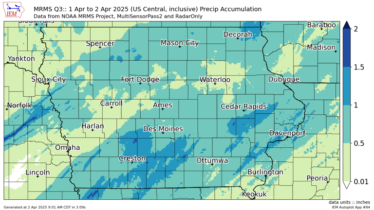 How much rain did Iowa City get? See how it compares to the highest ...