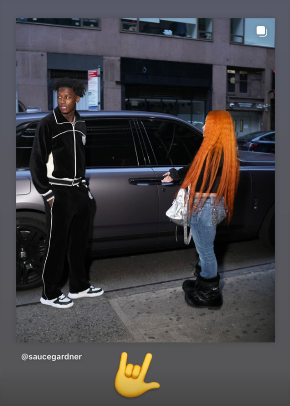 Sauce Gardner sparks Ice Spice dating buzz with Instagram photo drop