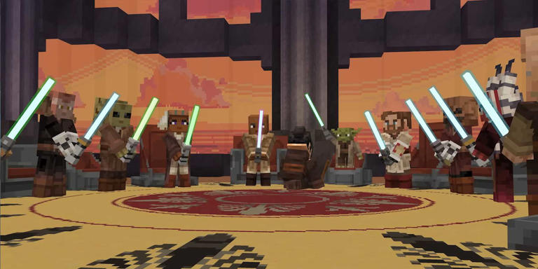 This Incredible Star Wars Minecraft Recreates Coruscant, Spanning 36 ...