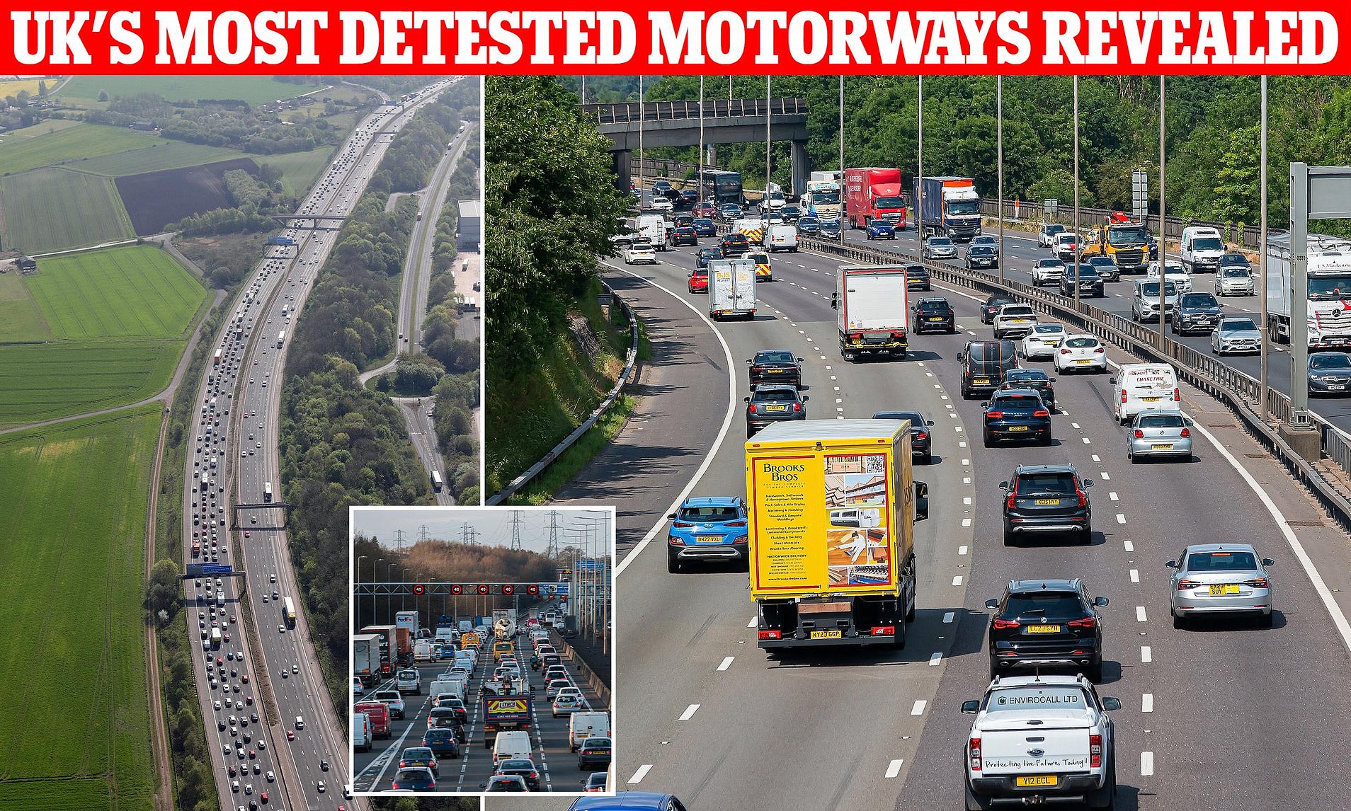 Britain's worst motorway: Huge poll of drivers reveals which one is ...