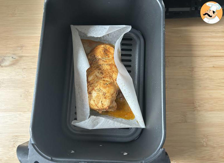 Hur lagar jag kycklingbröst i air fryer?