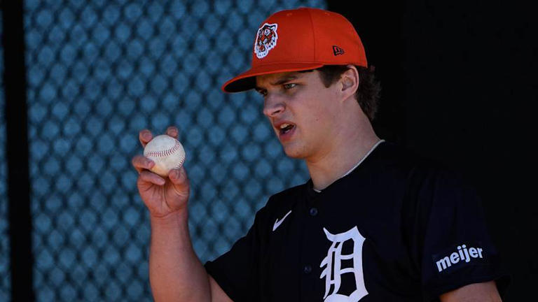 Was Detroit Tigers Star Rookie Jackson Jobe Tipping Pitches in His ...