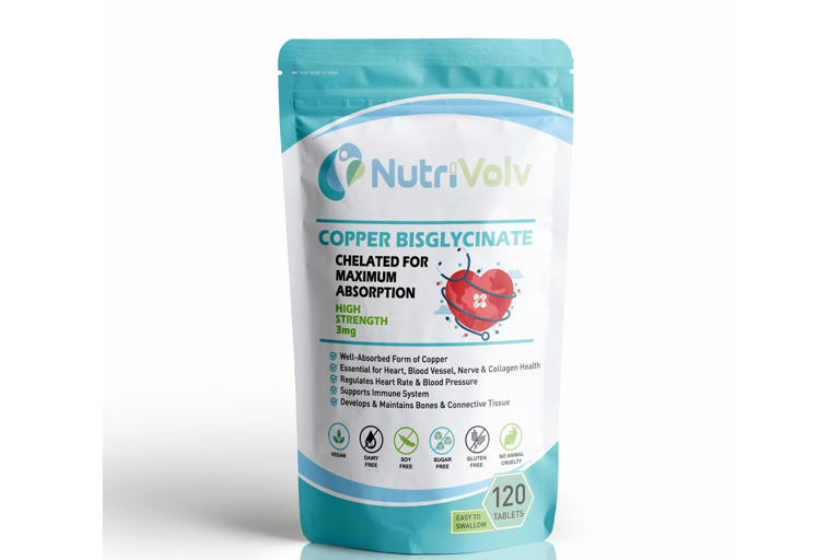 Best copper supplements for energy production and tissue repair