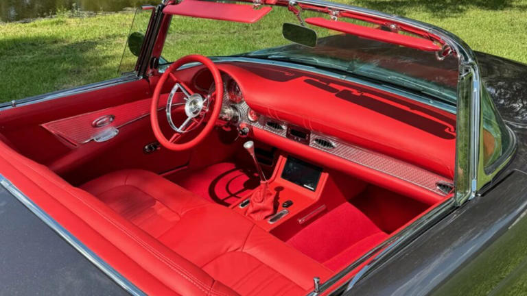 Restomod 1957 Ford Thunderbird Blends Classic Elegance With Modern ...