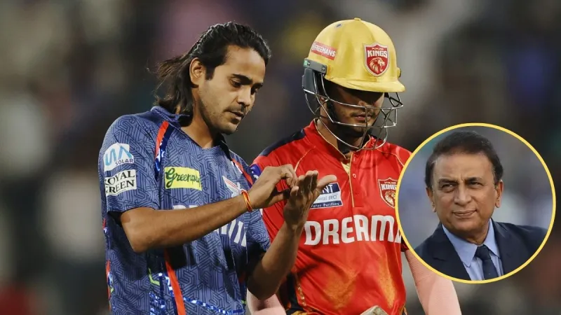 IPL 2025: Sunil Gavaskar got angry at Digvesh Rathi's celebration ...