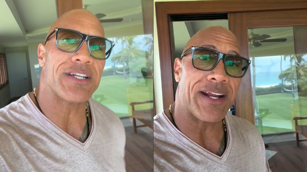 Dwayne Johnson recounts terrifying moment after issues with his private jet
