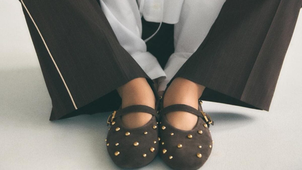 Le Ballerine con borchie sono la mania del momento!