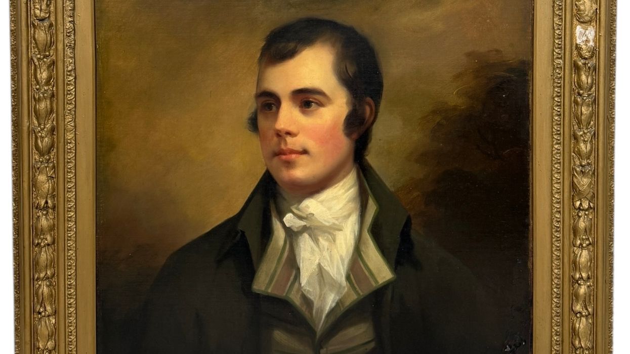Robert Burns portrait sells for more than 160 times original estimate