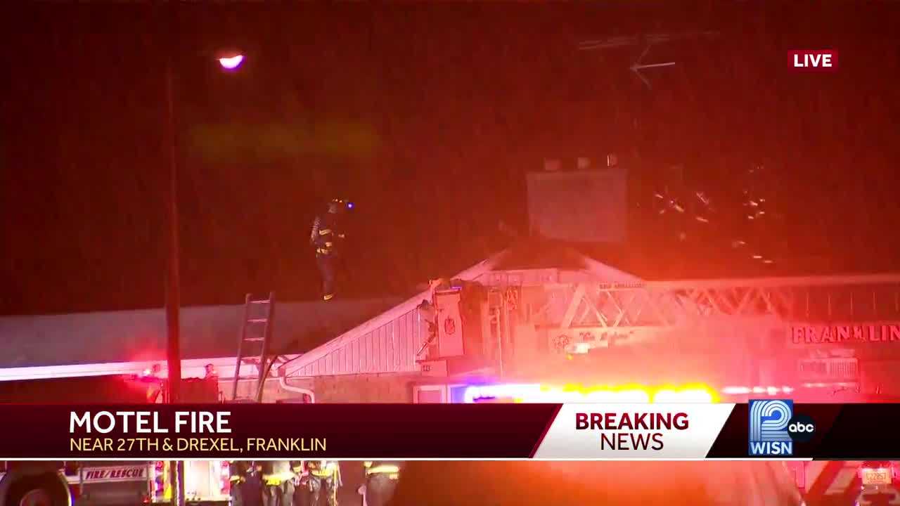 Motel fire in Franklin forces residents to evacuate