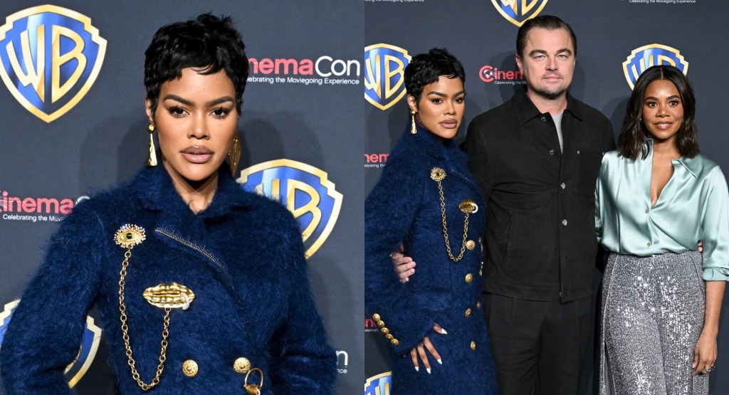 Teyana Taylor Embraces Surrealism in Schiaparelli Nipple Coat and ...