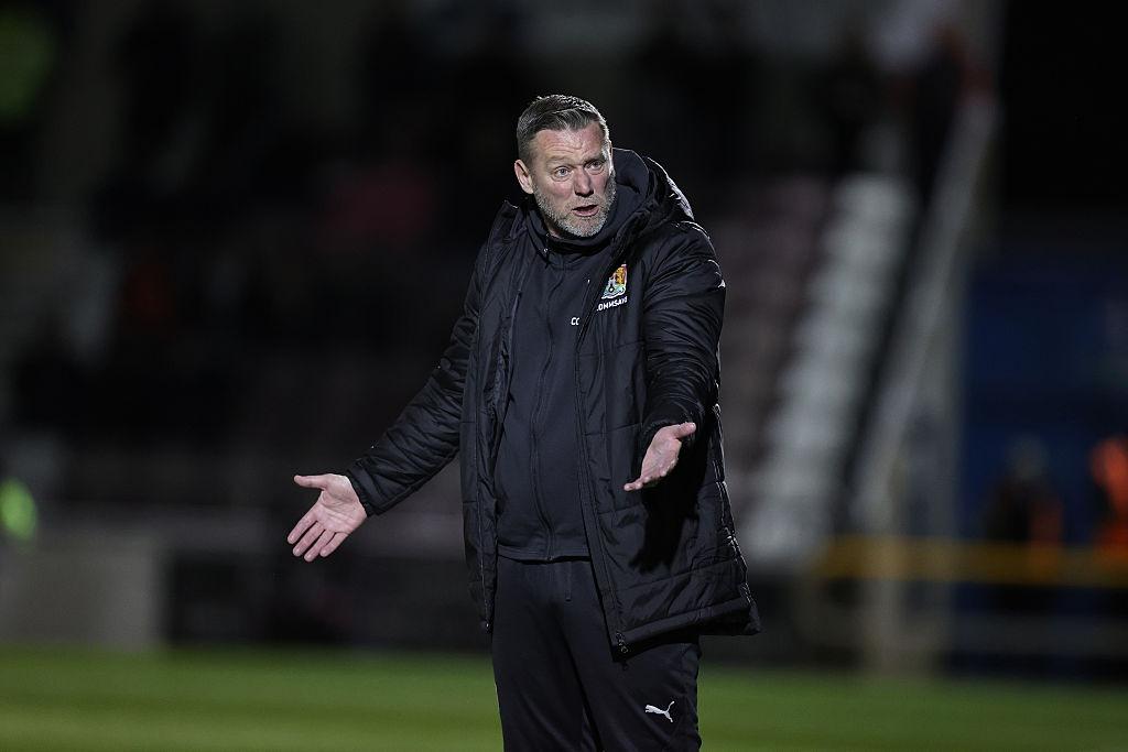 Kevin Nolan was forced into making more changes to his back three ...