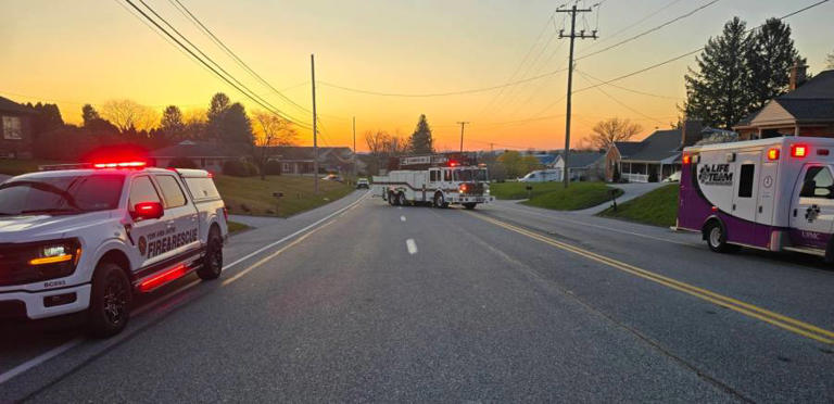 Vehicle crashes into York County residence causing gas leak