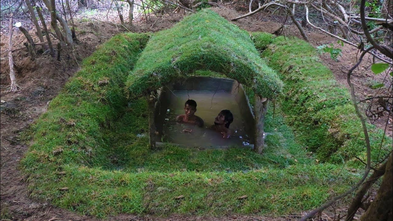 Building a Mini Underground Swimming Pool!