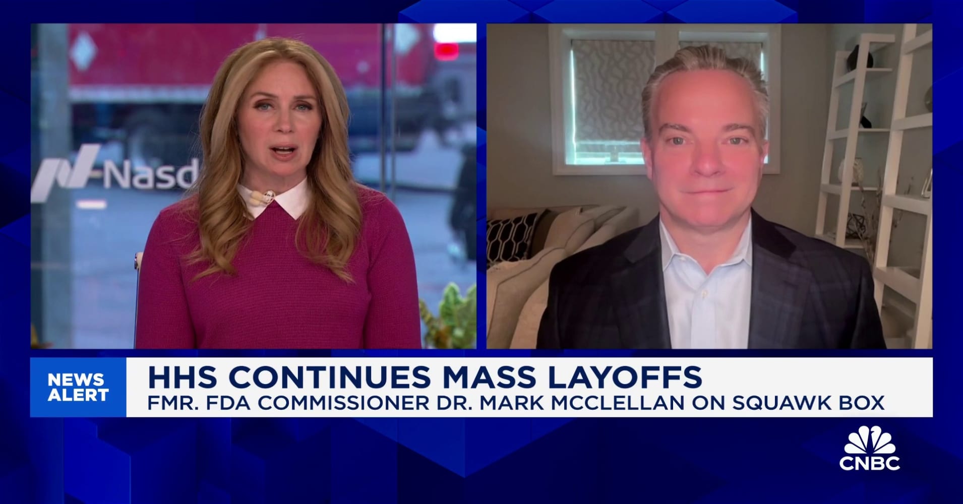 Former FDA Commissioner Dr. Mark McClellan on HHS mass layoffs, impact ...