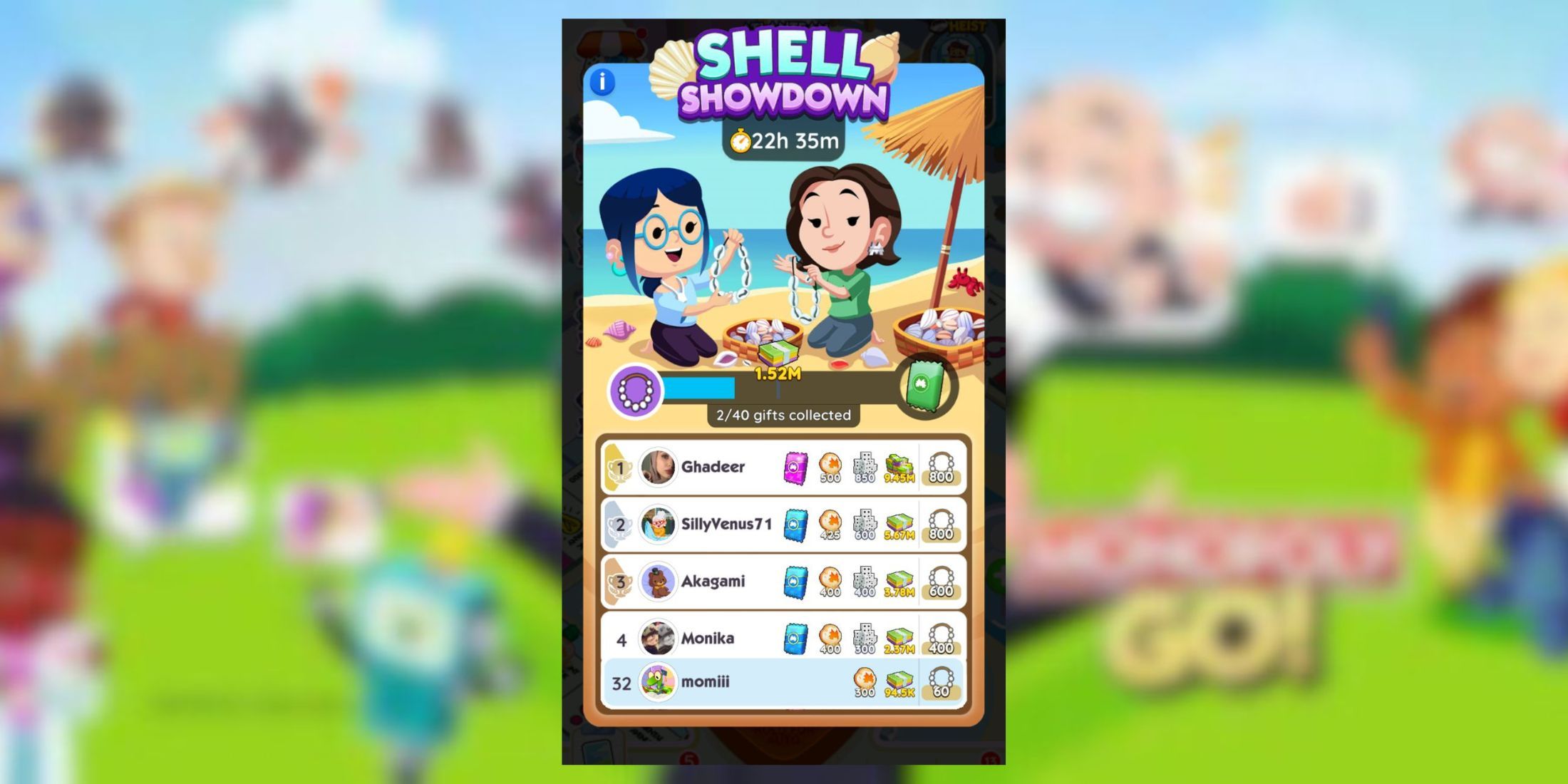 Monopoly GO: Shell Showdown Rewards And Milestones