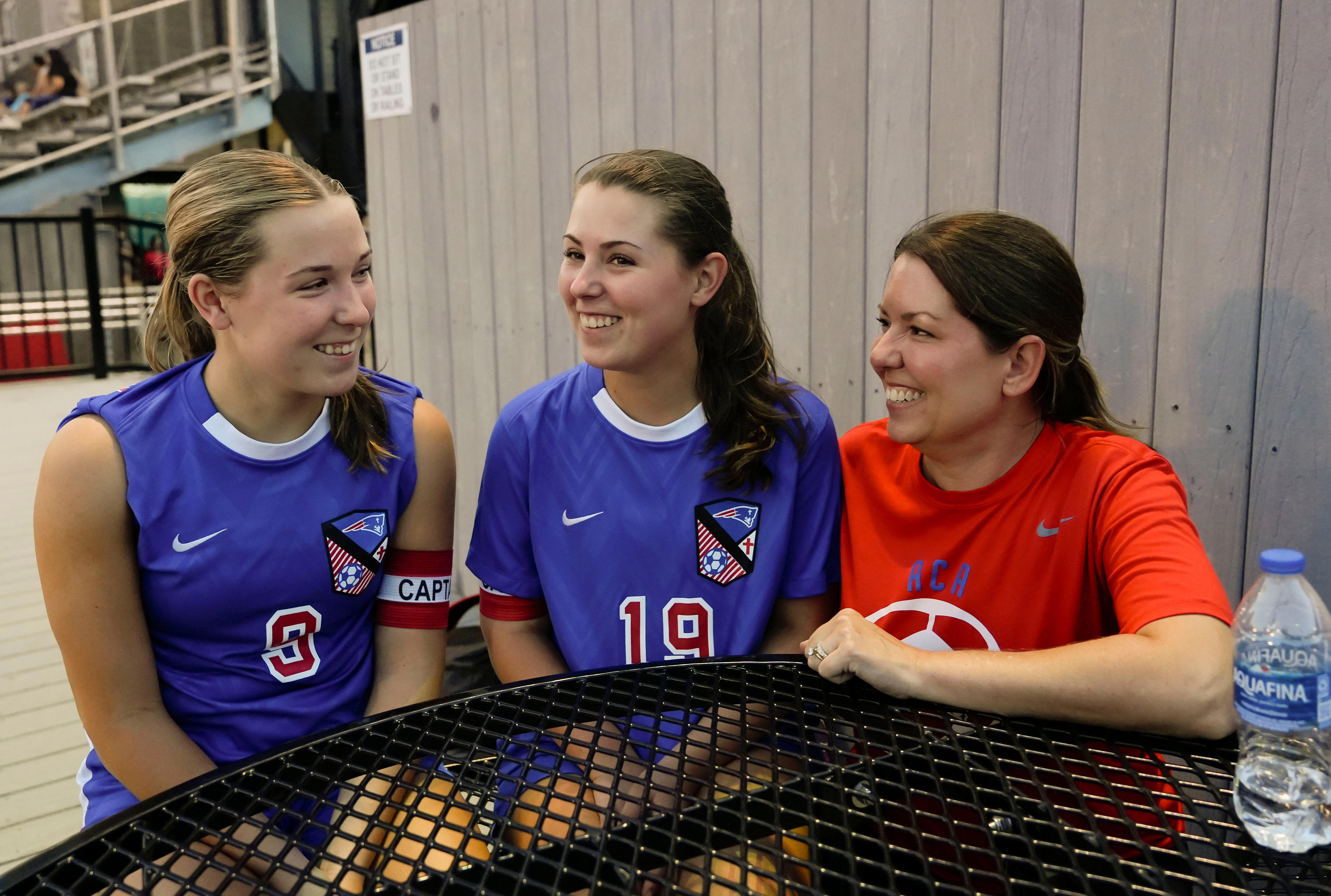 ACA soccer twins there for each other: Anna Robbins helps sister Kate ...