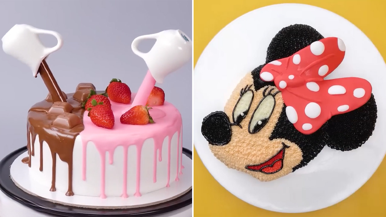 Adorable Mickey Mouse Cake 🎉 | A Magical Disney-Inspired Treat!
