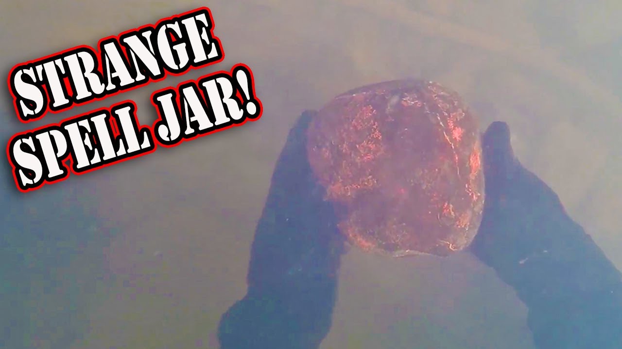 Scuba Find: Why Are These Spell Jars Under the Bridge?