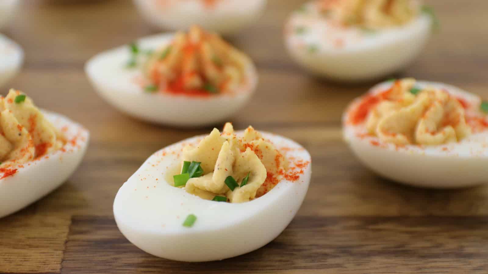 Perfect for Easter: Creamy, Tangy, and Totally Addictive Deviled Eggs!