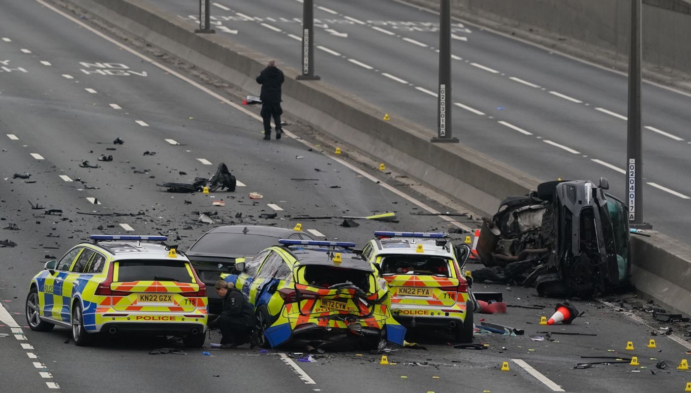 What we know about A1 crash as seven police officers injured