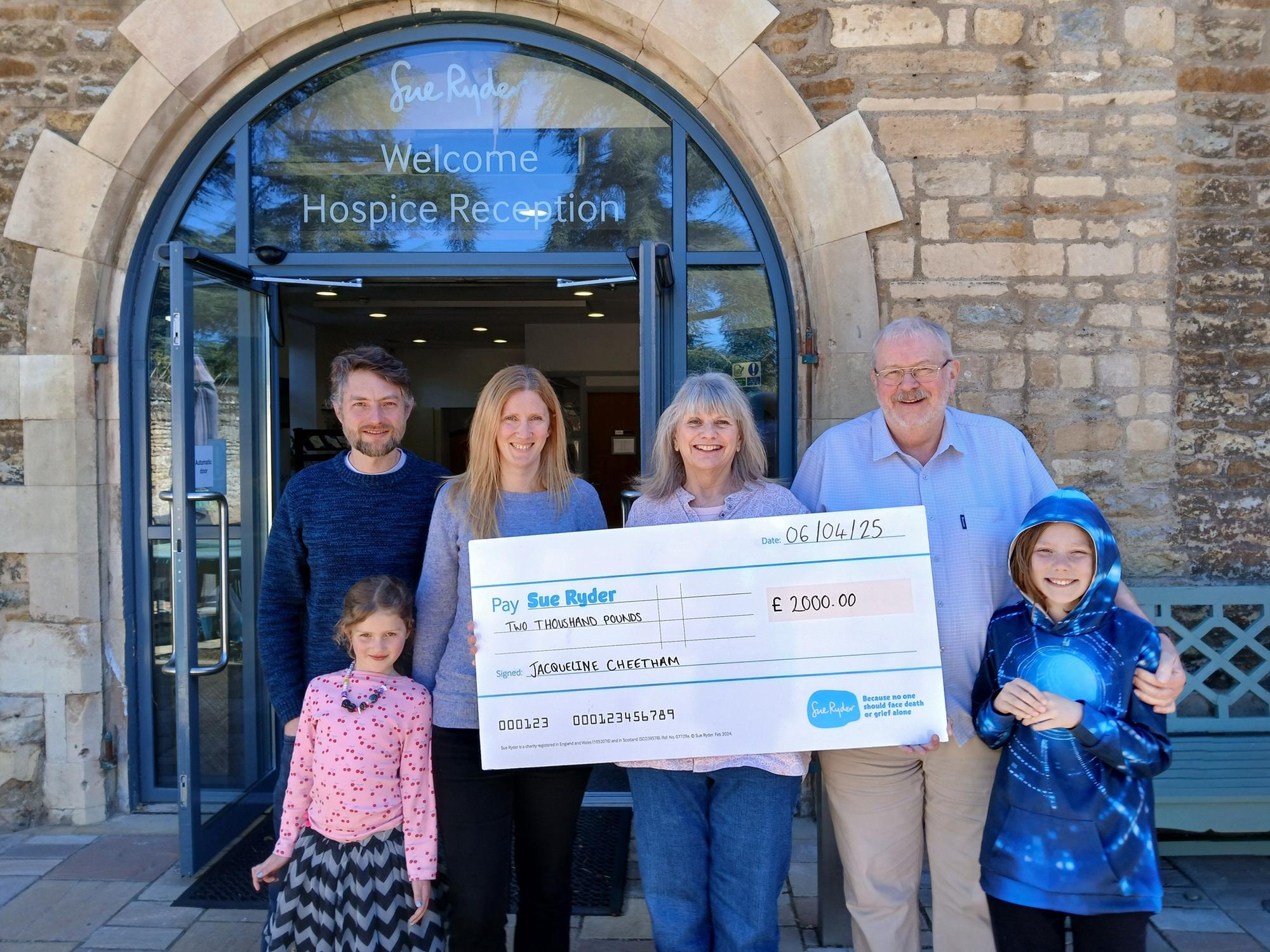 Jacqueline makes waves with swimming challenge in memory of dear friend